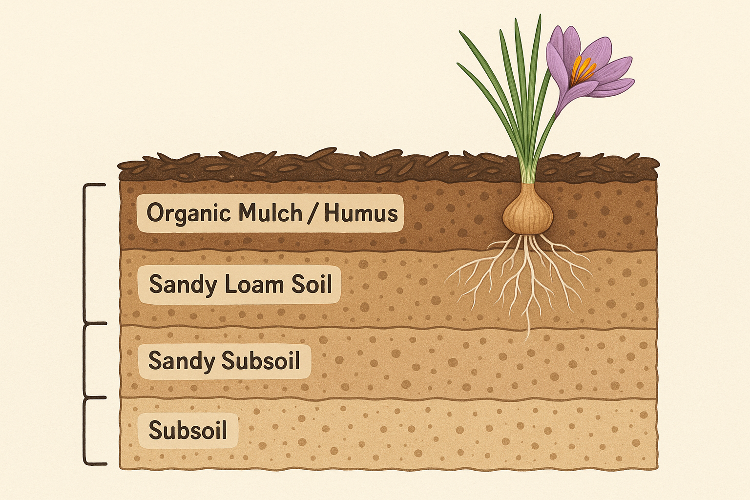Saffron Growing Conditions